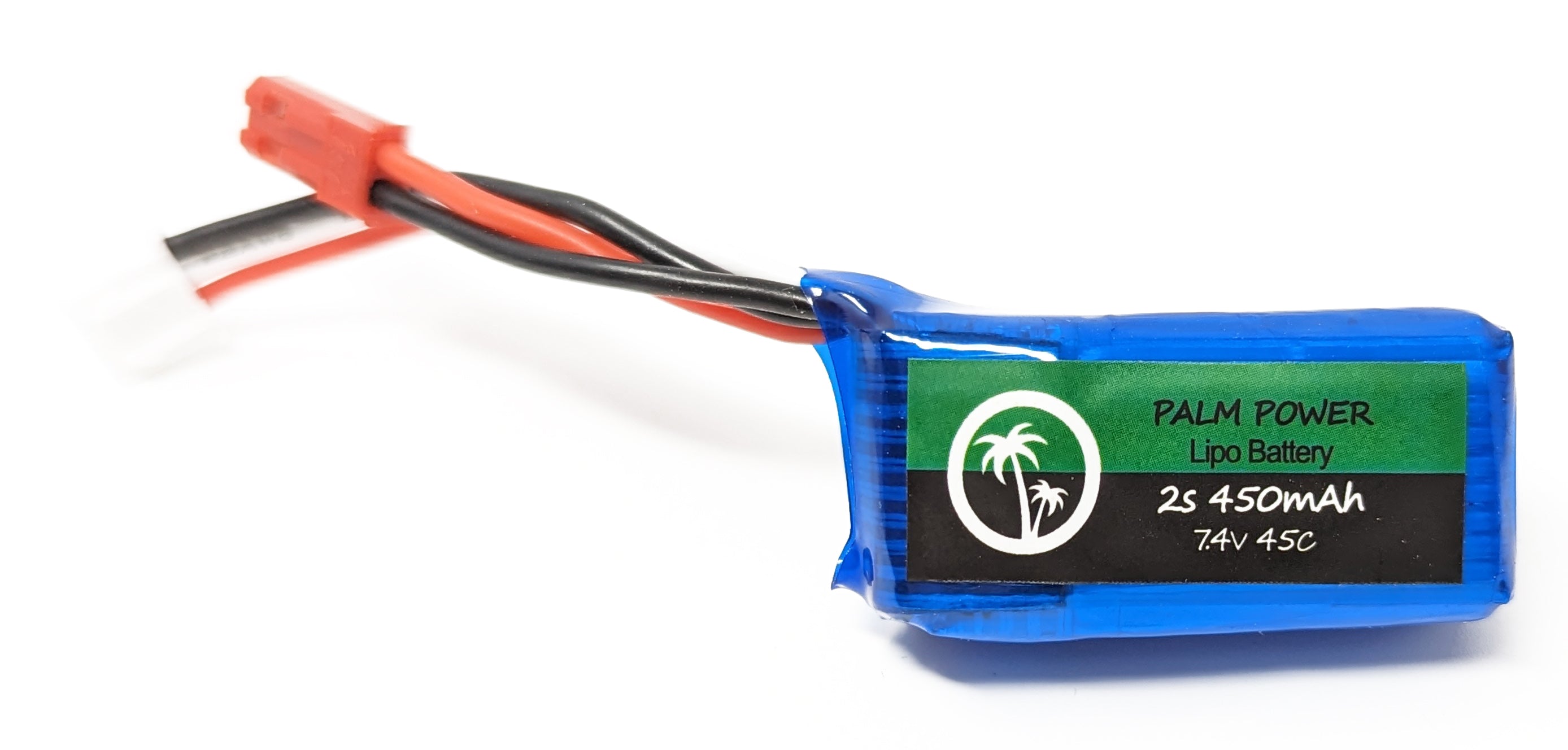 Palm Power 2S 450mAh 45C Lipo Battery