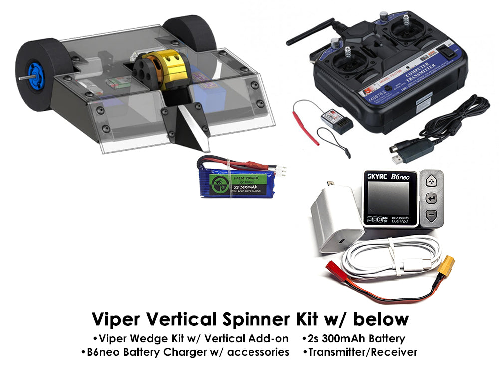 READY TO FIGHT FingerTech Viper Vertical Spinner Kits - Configurable