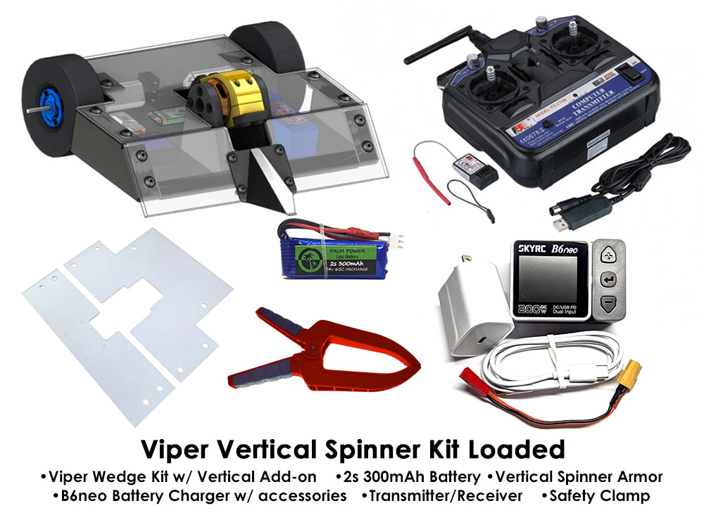 READY TO FIGHT FingerTech Viper Vertical Spinner Kits - Configurable