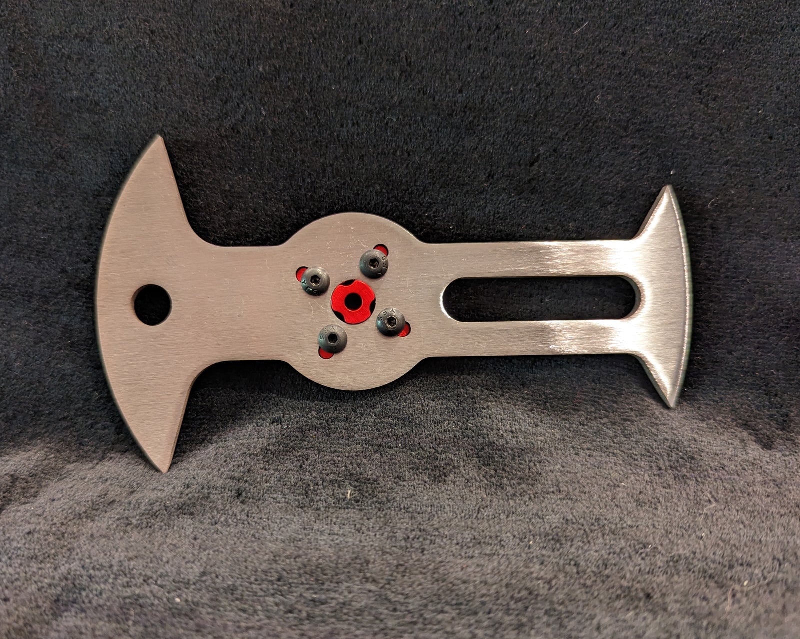 Terminator Asymmetrical Blade - 6" - Titanium