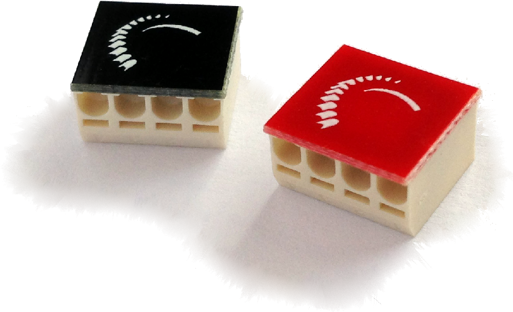 FingerTech Mini Terminal Block 4 Position (pair)